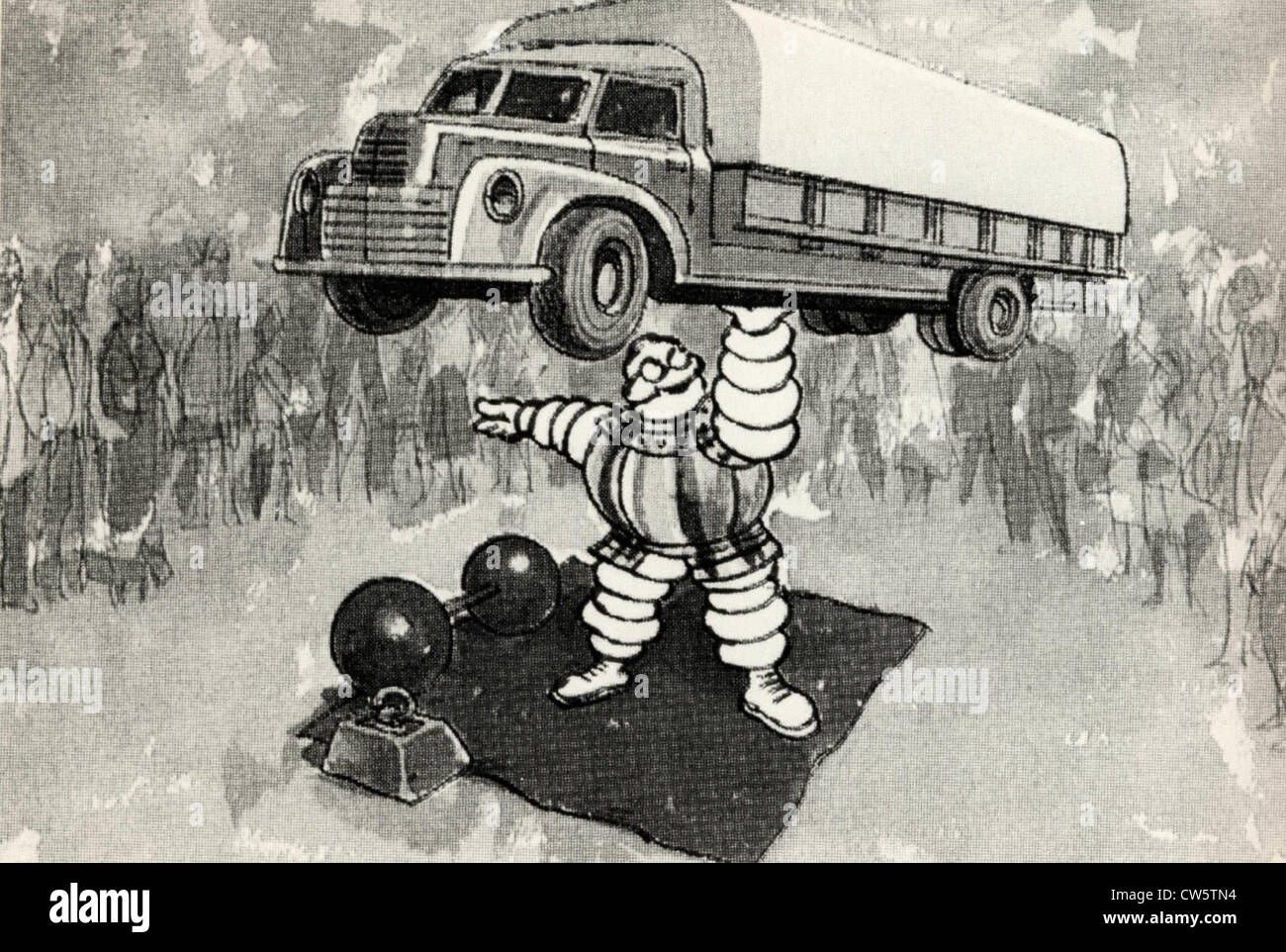 The first tire with steel cables : le Métalic, created by Michelin in ...