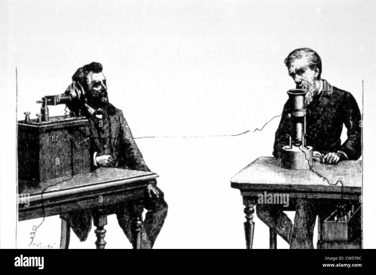 Elisha gray hi-res stock photography and images - Alamy