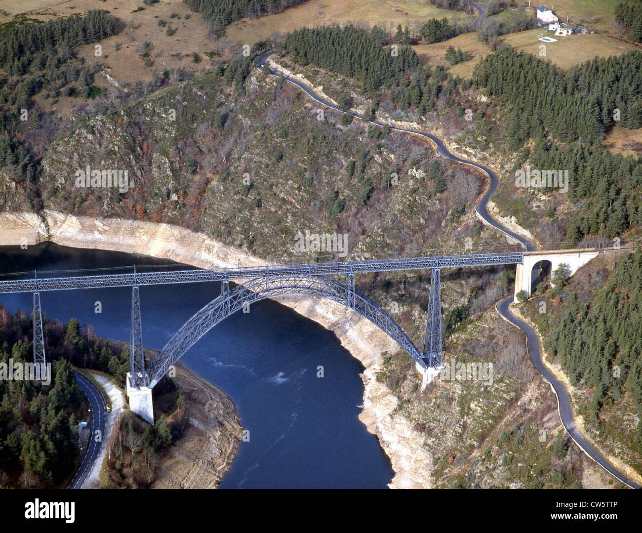 The Garabit Viaduct Stock Photo - Alamy