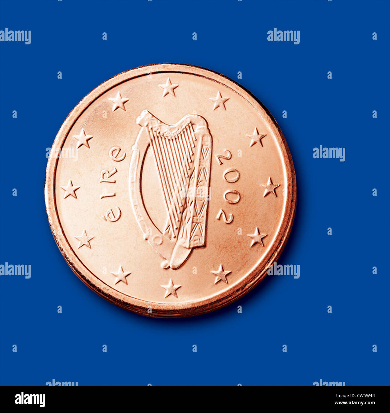 Coin of 2 cents (Ireland Stock Photo - Alamy