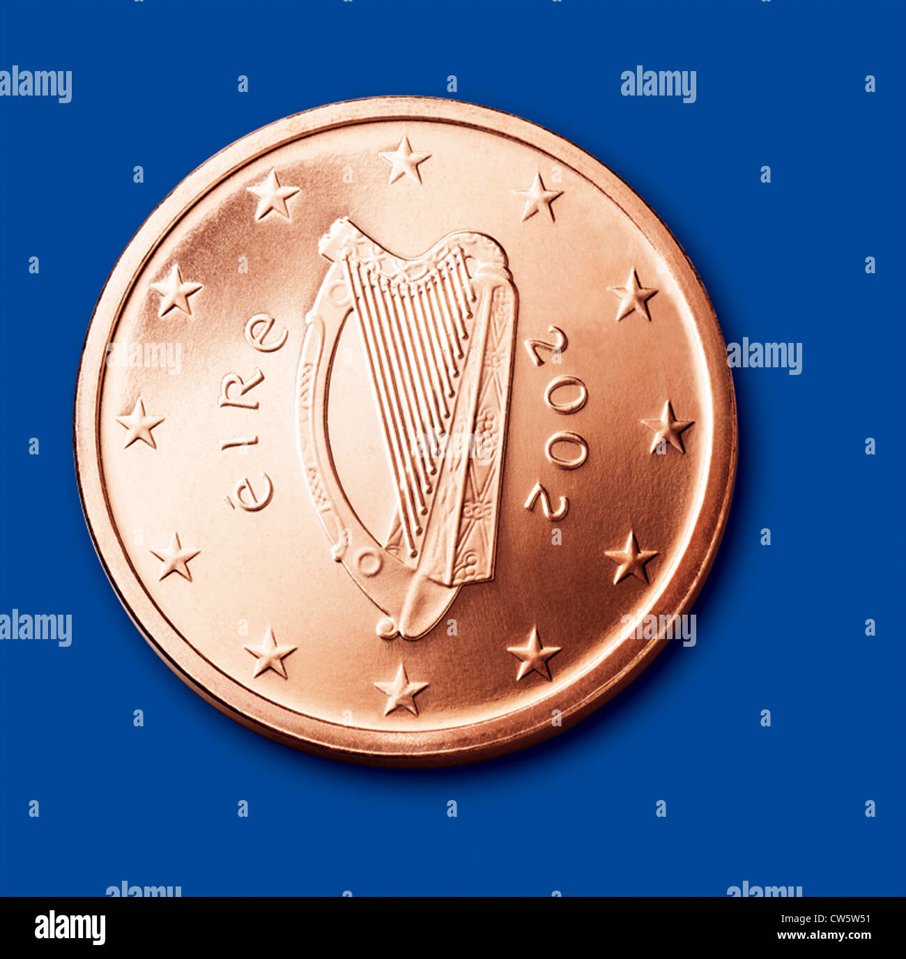 Coin of 5 cents (Ireland Stock Photo - Alamy