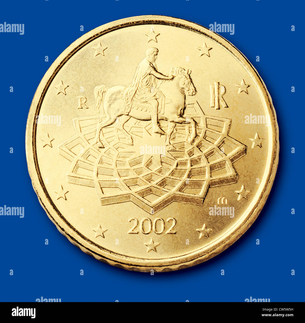 Coin of 50 cents (Italy Stock Photo - Alamy