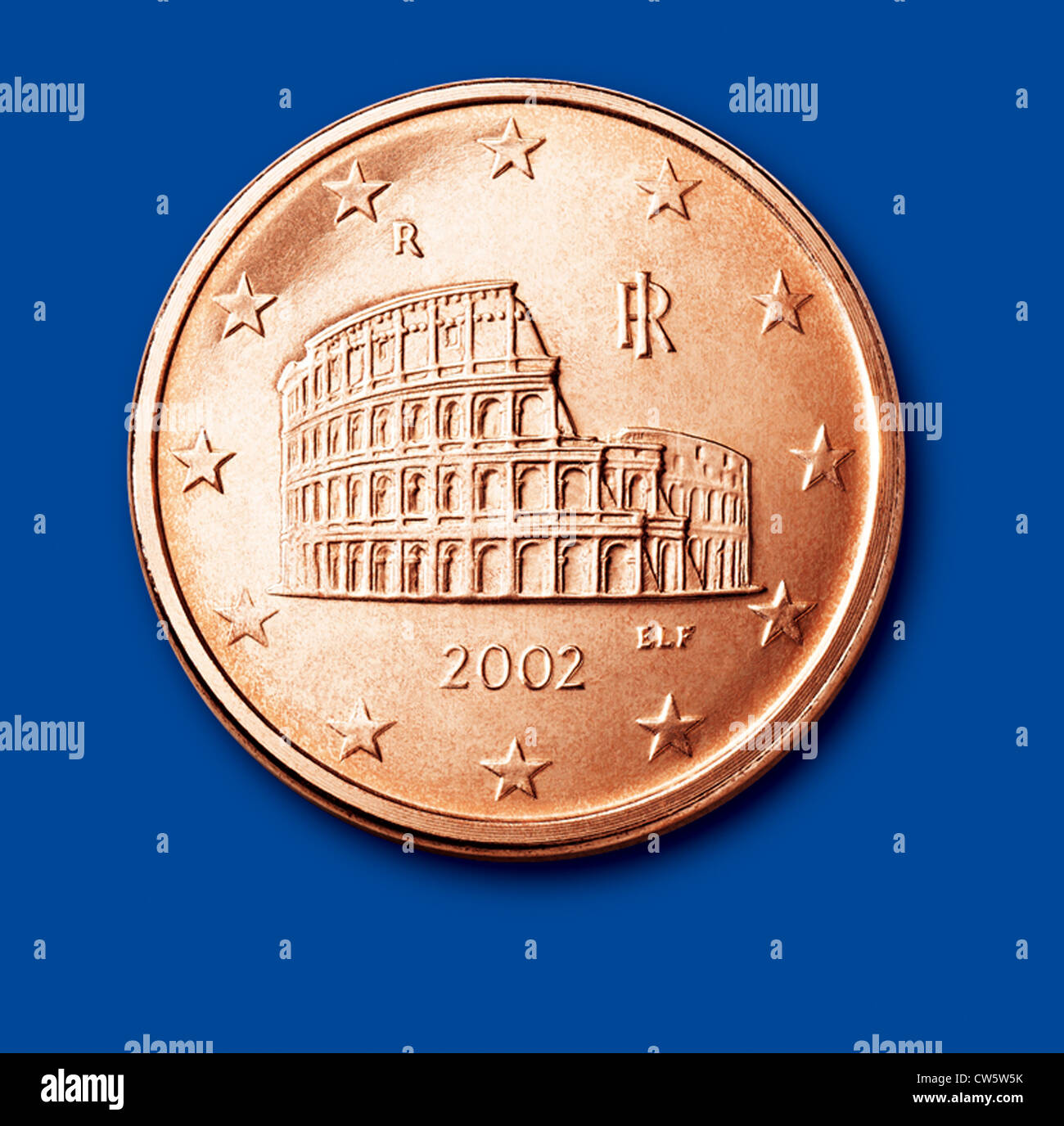 Coin of 5 cents (Italy Stock Photo - Alamy