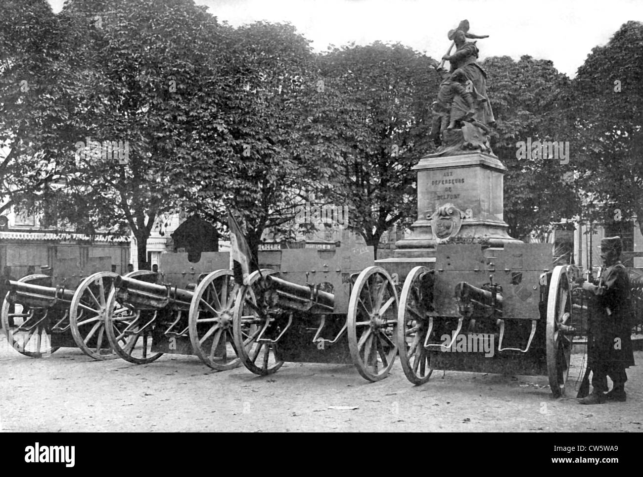 World war i guns hi-res stock photography and images - Alamy