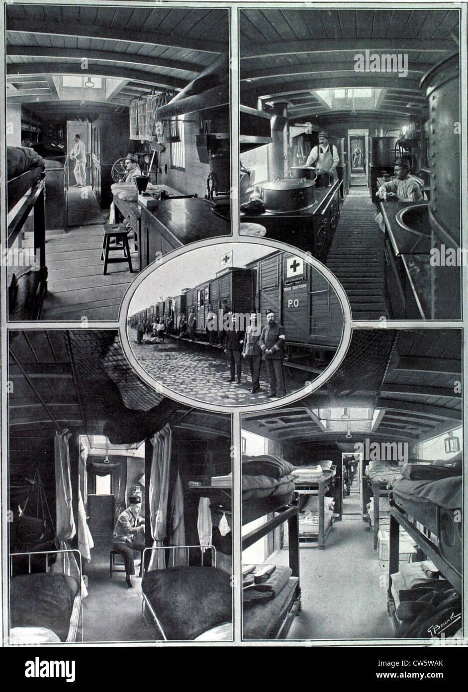 Ww1 hospital trains hi-res stock photography and images - Alamy