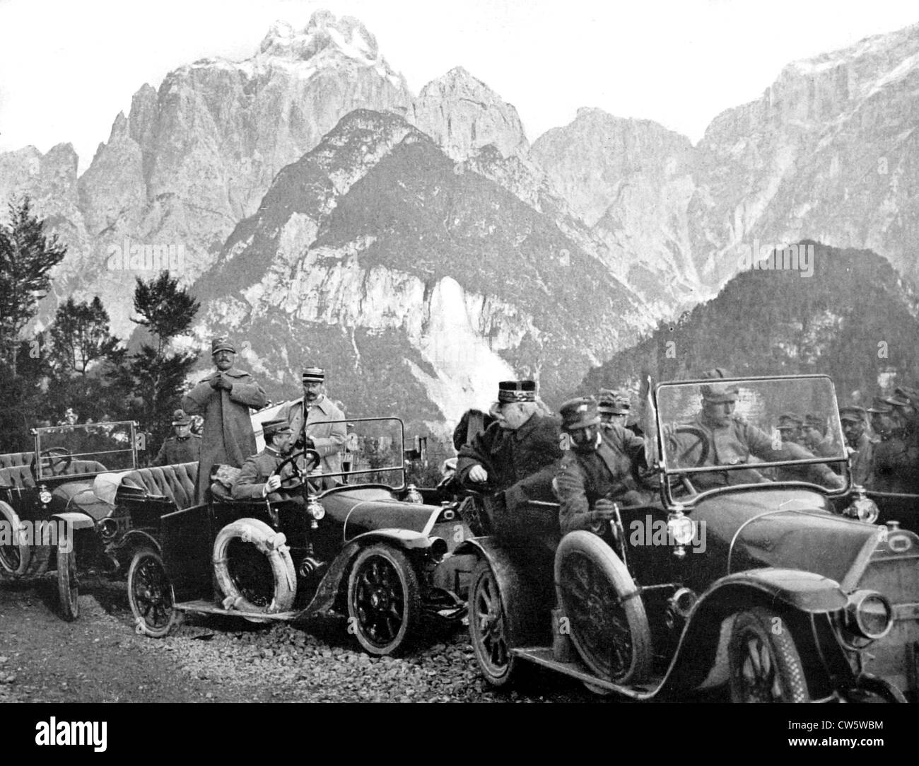 Italian front ww1 alps hi-res stock photography and images - Alamy