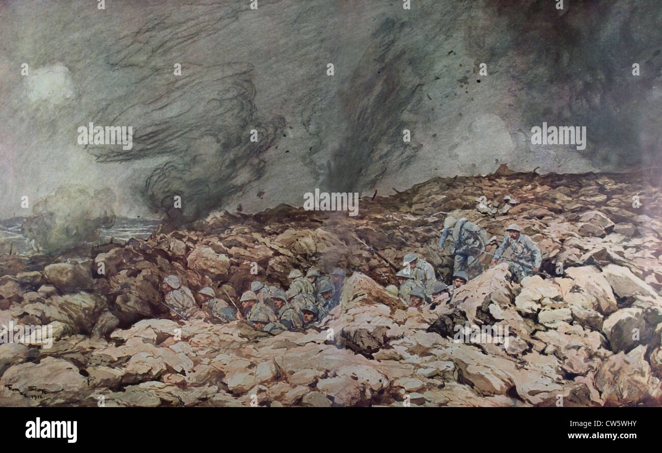 Barrage fire hi-res stock photography and images - Alamy