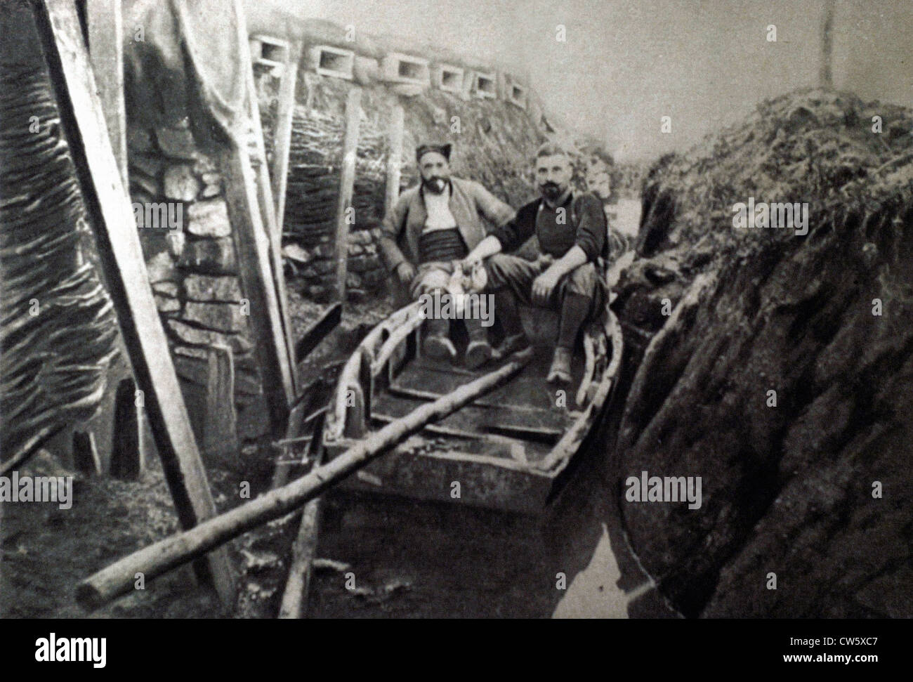 Flooded trench hi-res stock photography and images - Alamy
