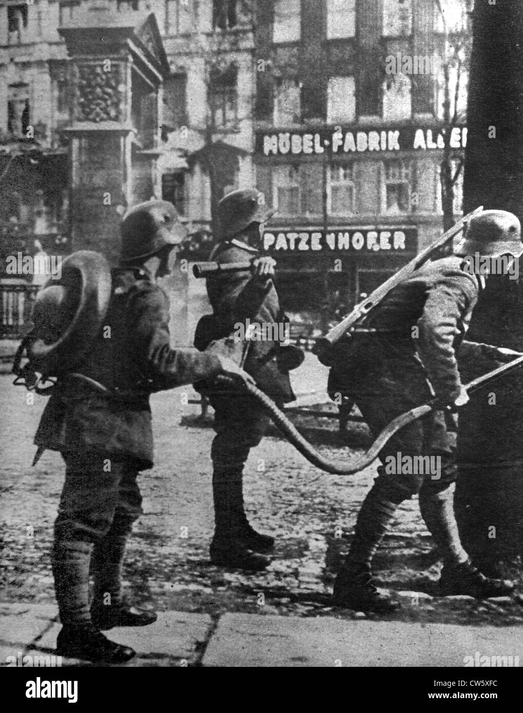 Germany 1919 the spartakist revolution in berlin hi-res stock ...