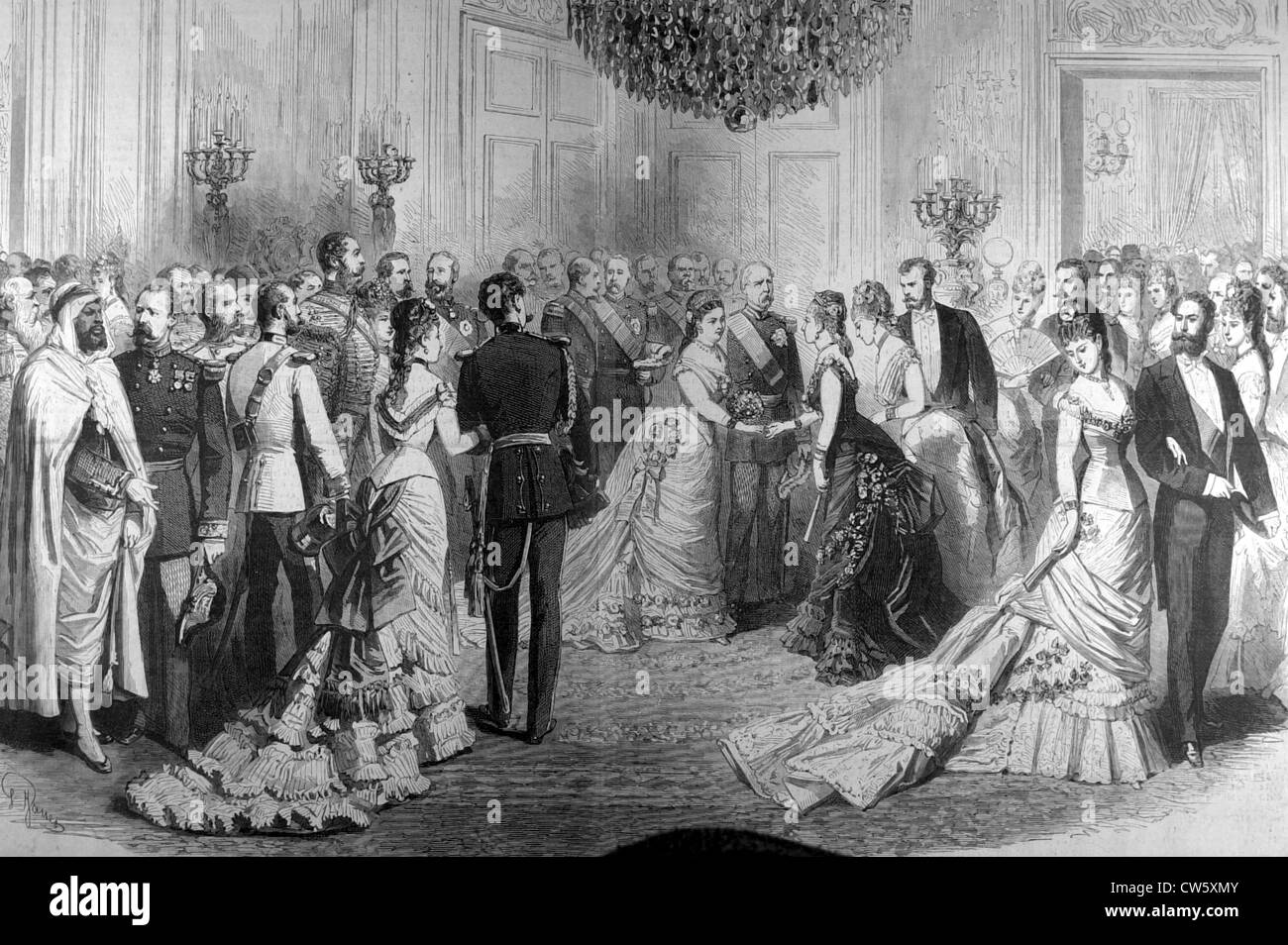 A ball at the Elysée Palace in Paris Stock Photo - Alamy