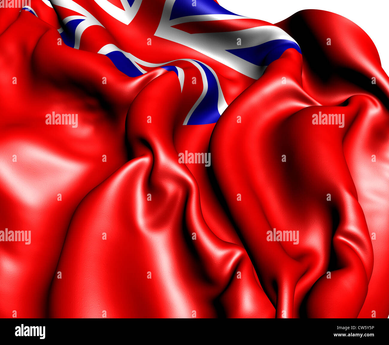British Red Ensign. Close Up Stock Photo - Alamy