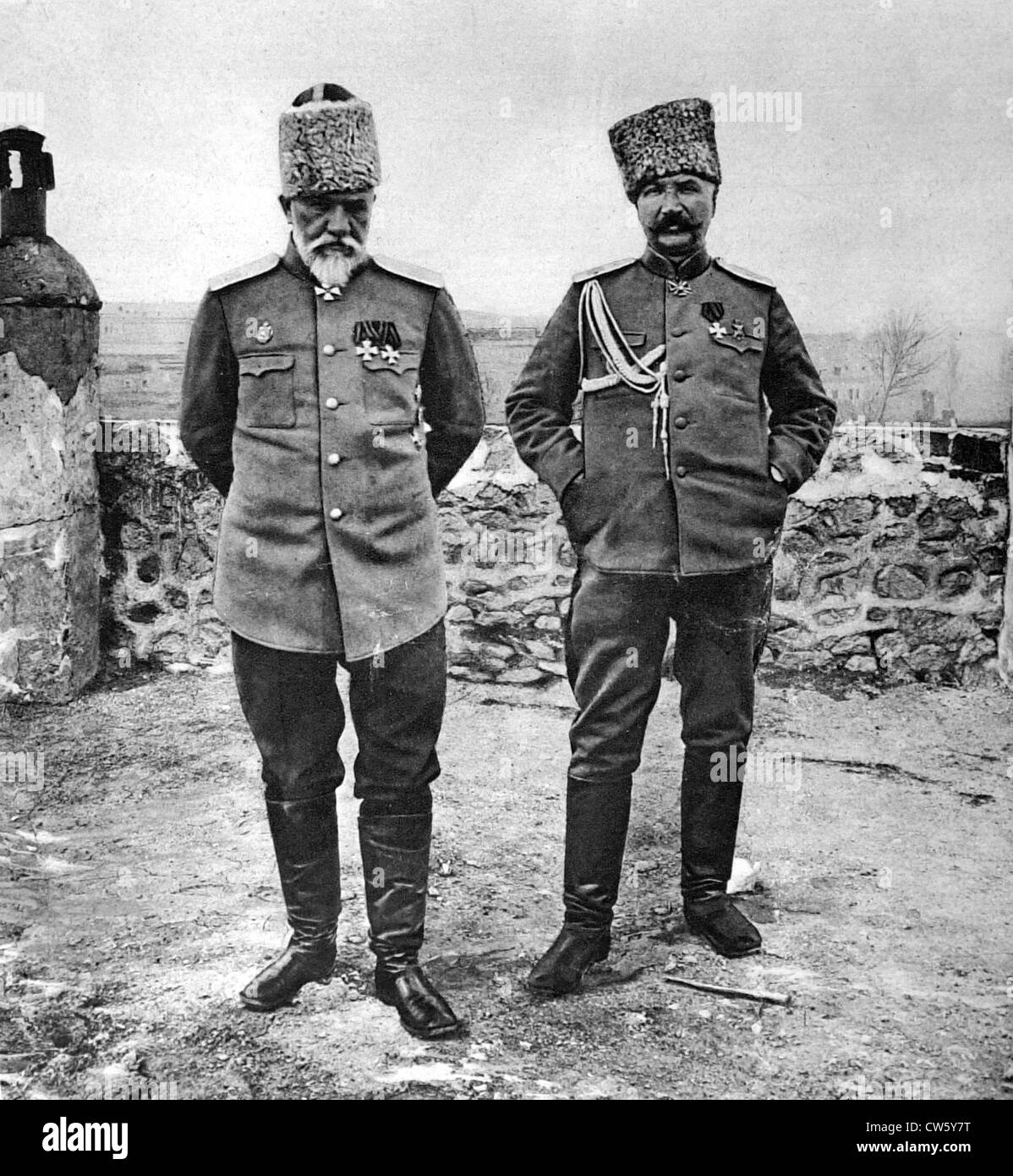 World War I. In the Caucasus, Generals Kalitin and Lastochkin, his ...
