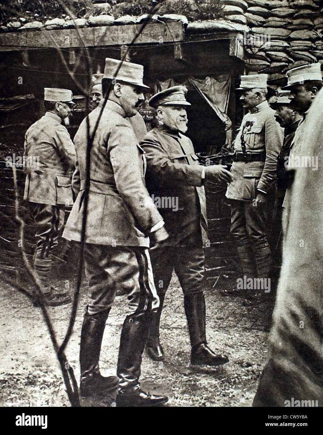 Ww1 french officers hi-res stock photography and images - Alamy