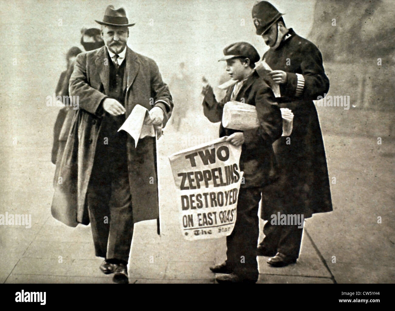 Zeppelin raid hi-res stock photography and images - Alamy