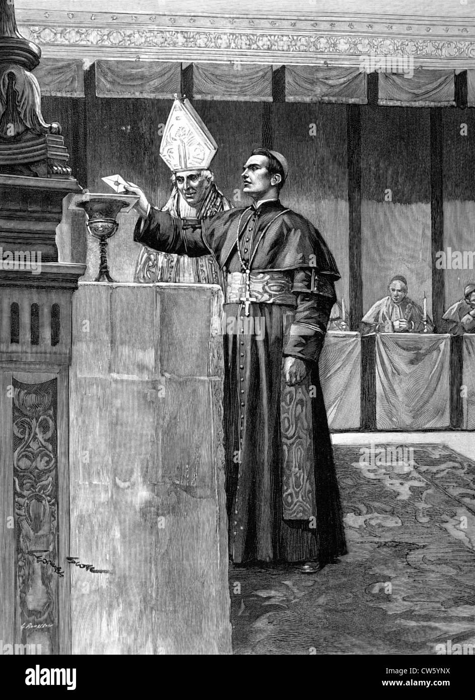 Papal conclave election hi-res stock photography and images - Alamy