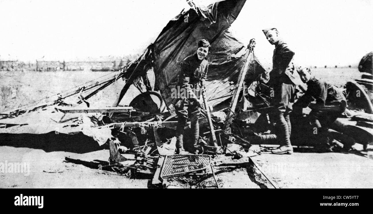 World War I. Raid on London by German Gothas (1918 Stock Photo - Alamy