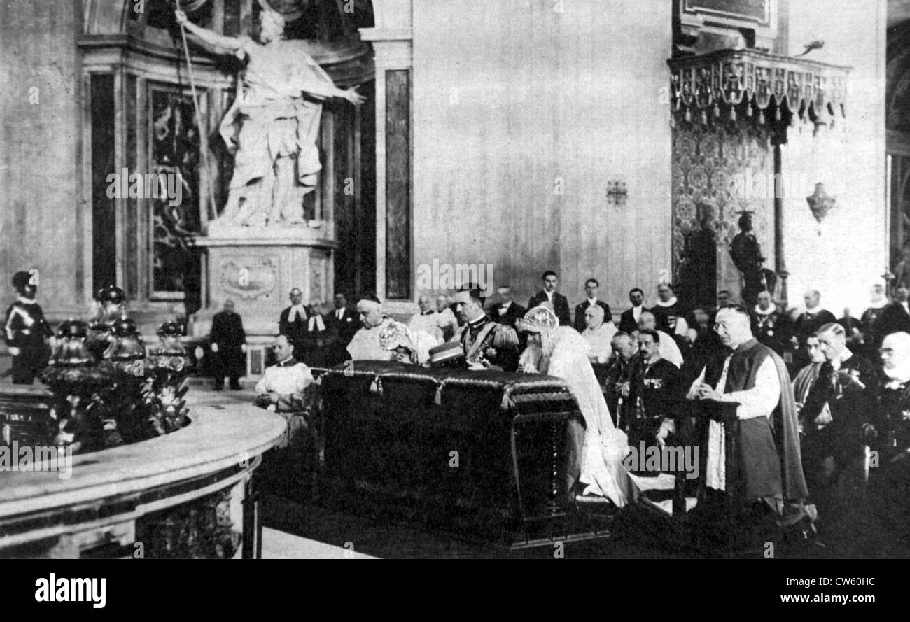 The first visit of the crown prince of Italy, the Prince of Piedmont ...