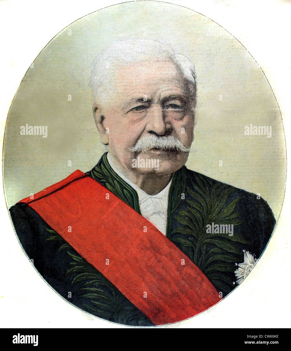 Portrait of Ferdinand de Lesseps (1894 Stock Photo - Alamy