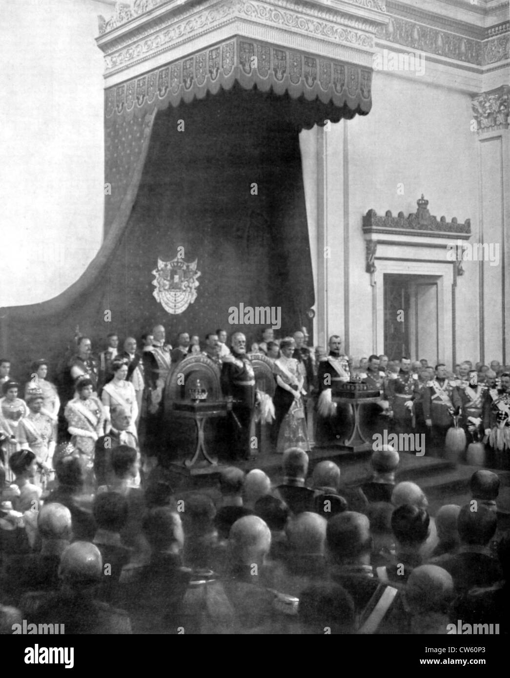 Munich. The regent of Bavaria becomes King Ludwig III (1913 Stock Photo ...
