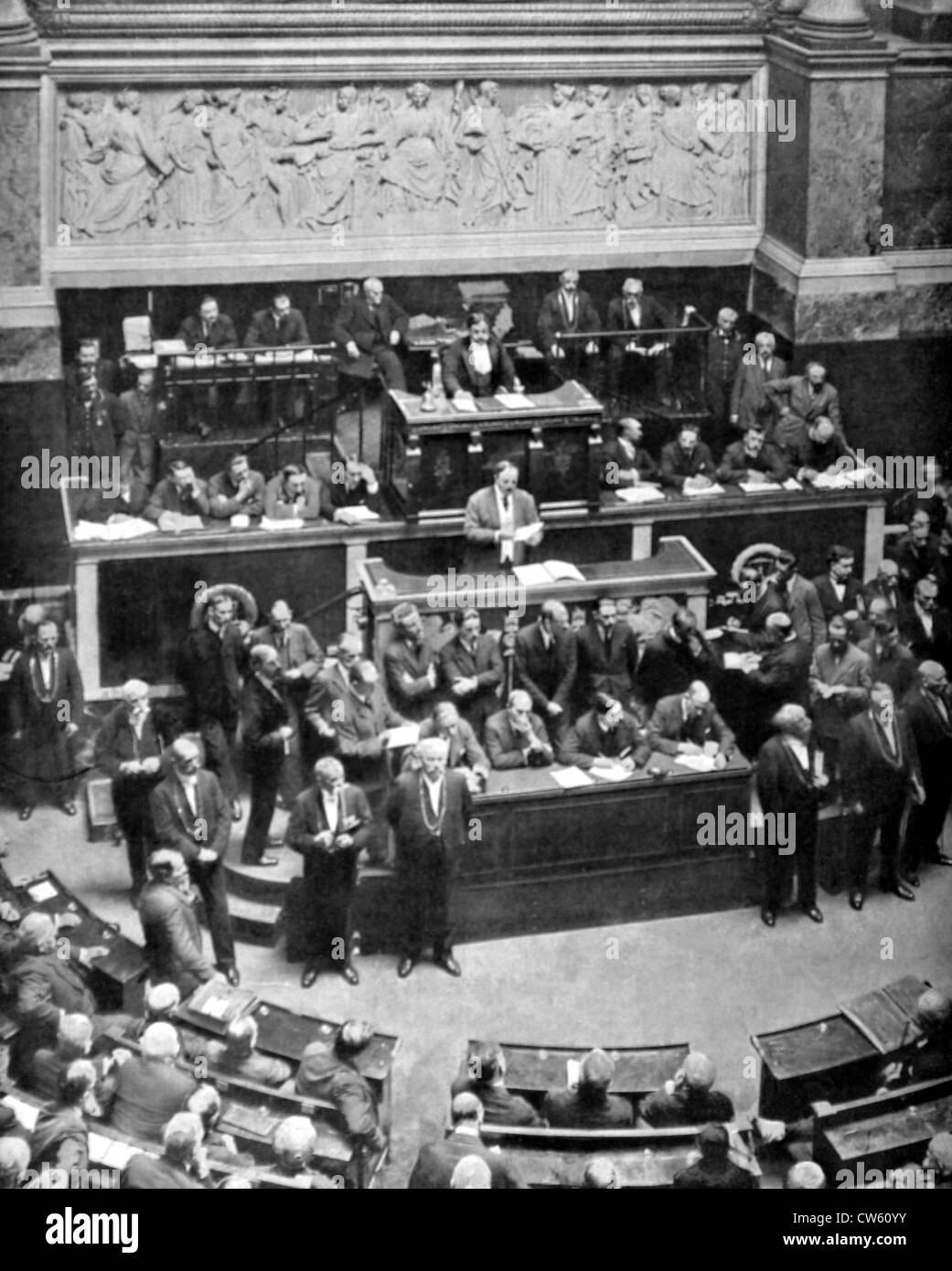 Presidential crisis in France (1924 Stock Photo - Alamy