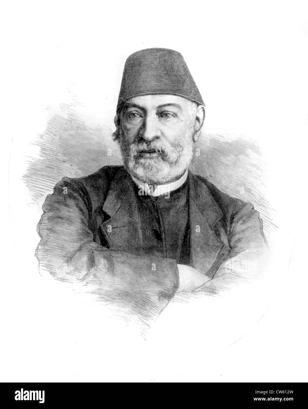 Mariette Bey, Egyptologist (1881 Stock Photo - Alamy