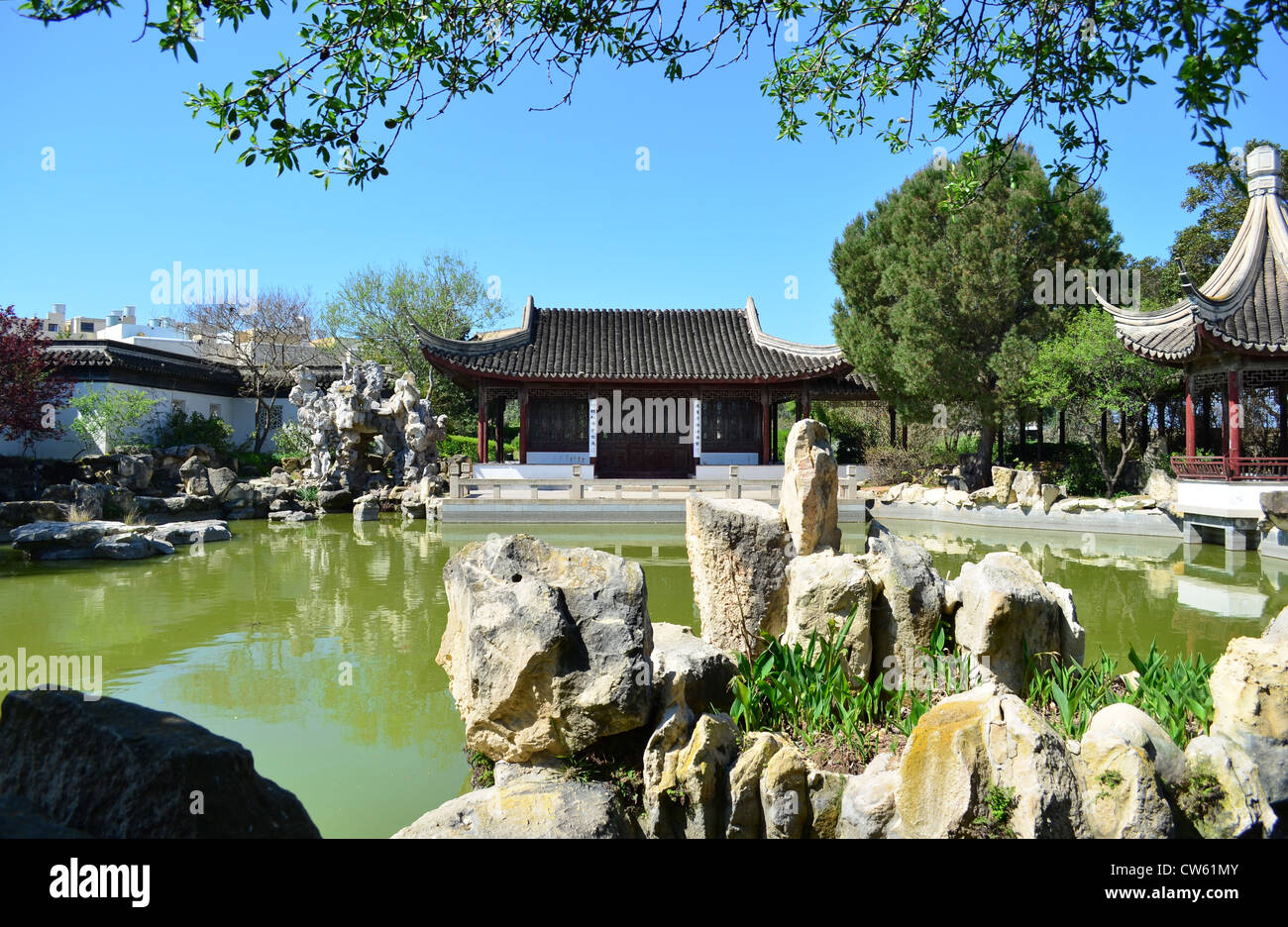 Chinese Garden in Malta Stock Photo - Alamy