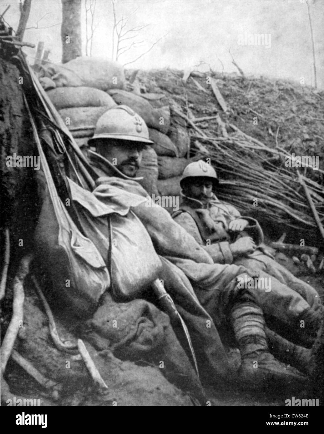 World war 1 trench hi-res stock photography and images - Alamy
