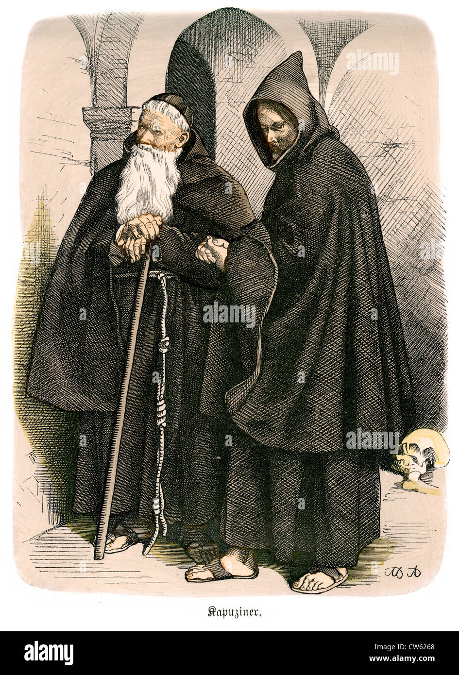 Capuchin monks hi-res stock photography and images - Alamy