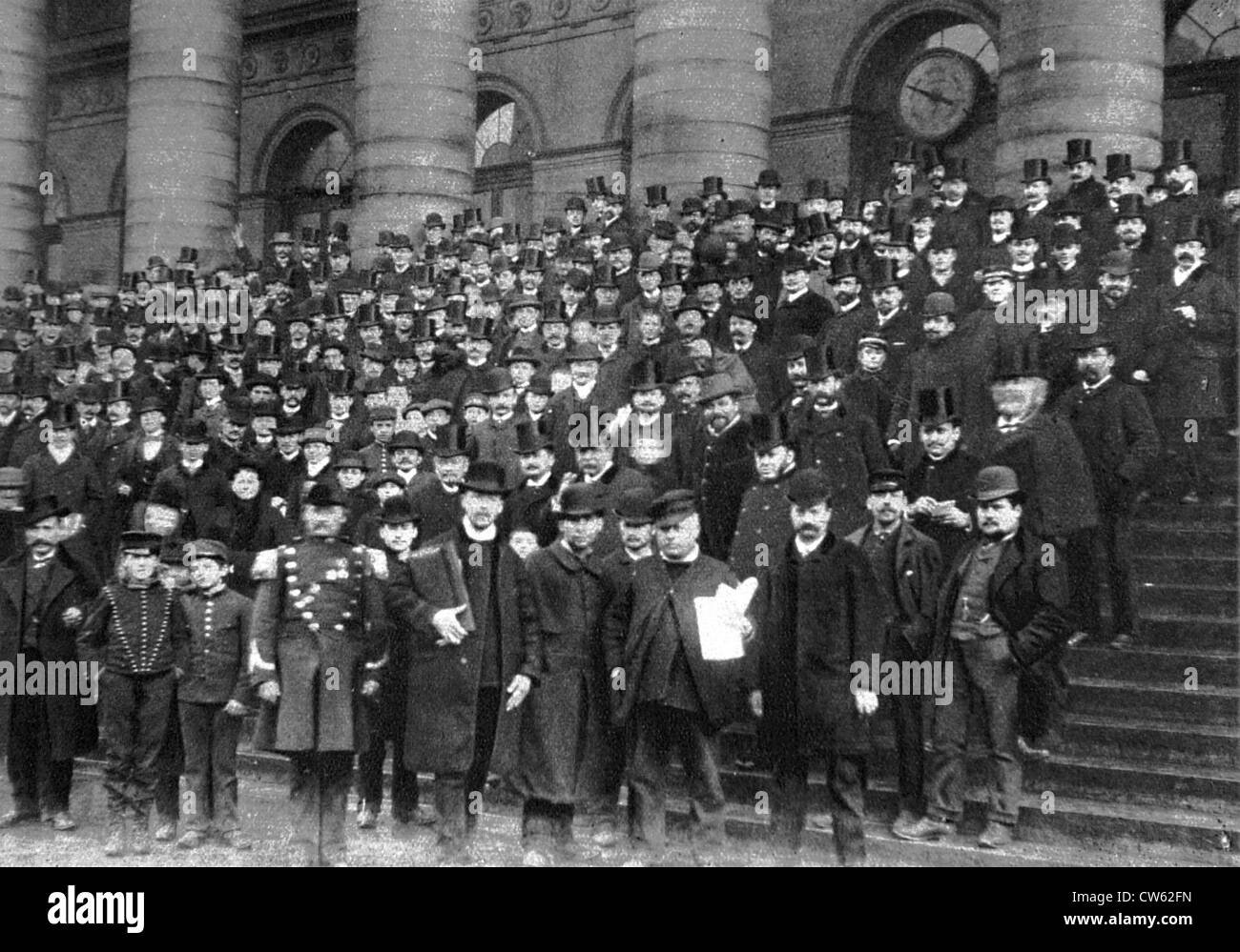 The Stock Exchange in Paris, 1891 Stock Photo - Alamy