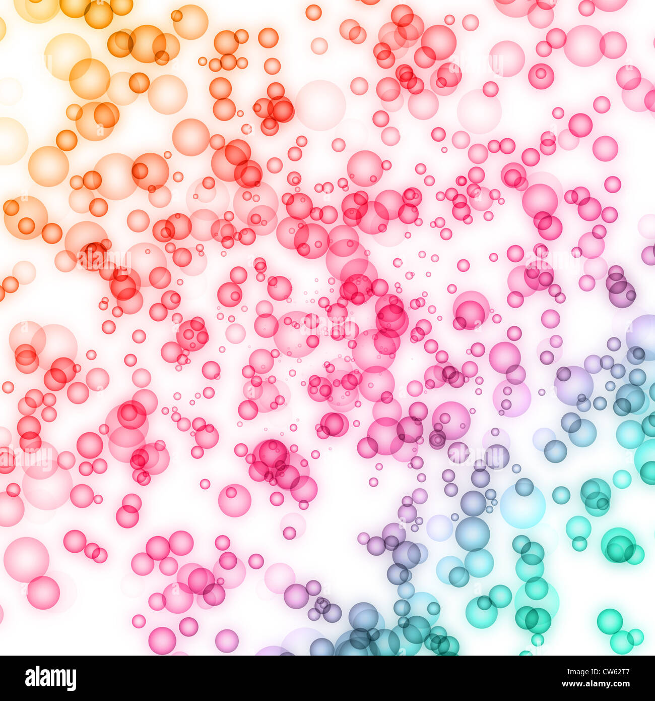 Fantastic powerful bubbles background design illustration Stock Photo ...