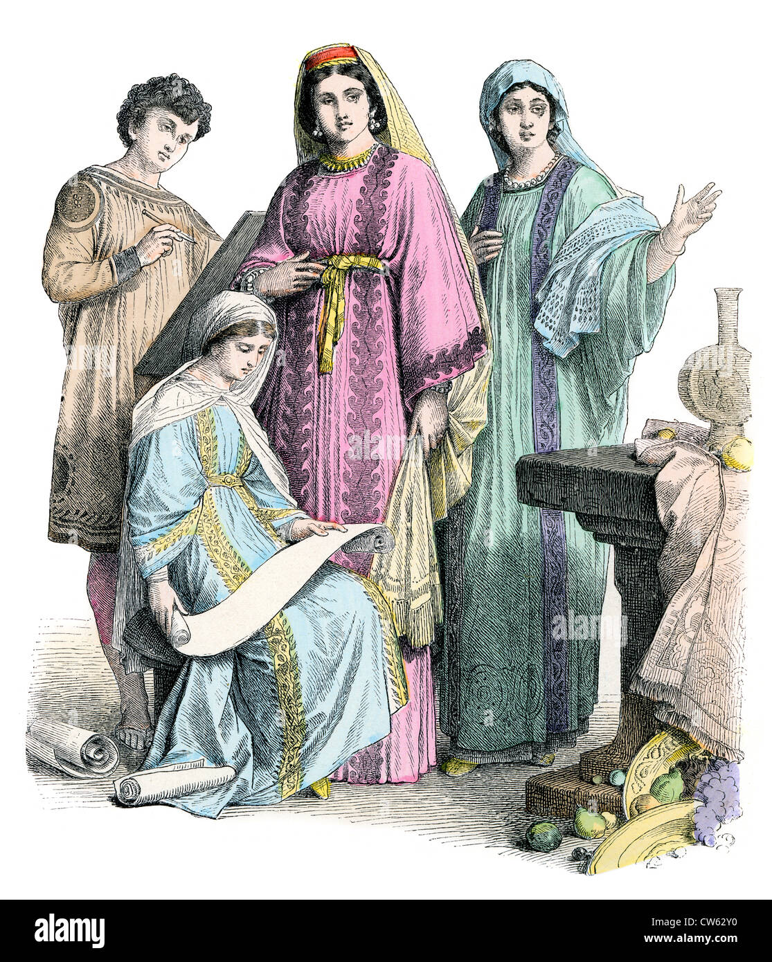 Christians from the 4th to 6th Century period Stock Photo - Alamy