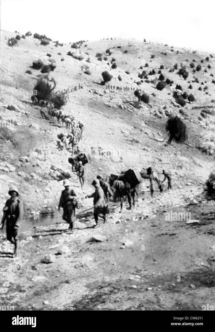 French military operations in Lebanon, 1926 Stock Photo - Alamy
