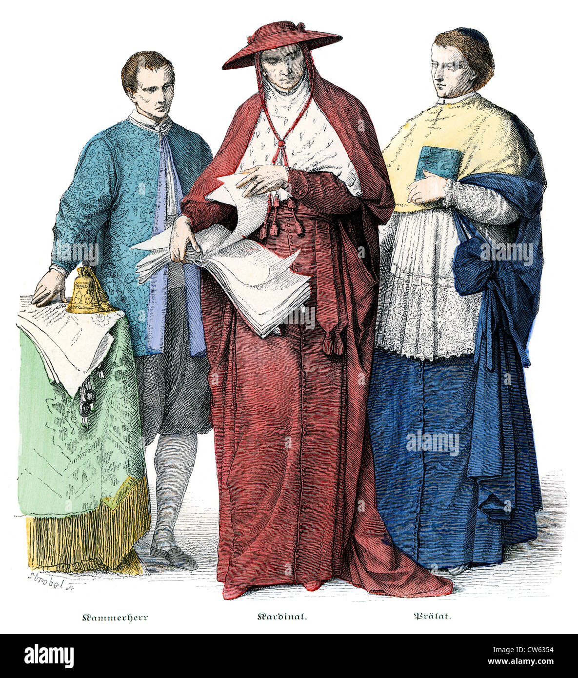 Chamberlain, Cardinal and Priest from the 17th Century to 18th Century ...