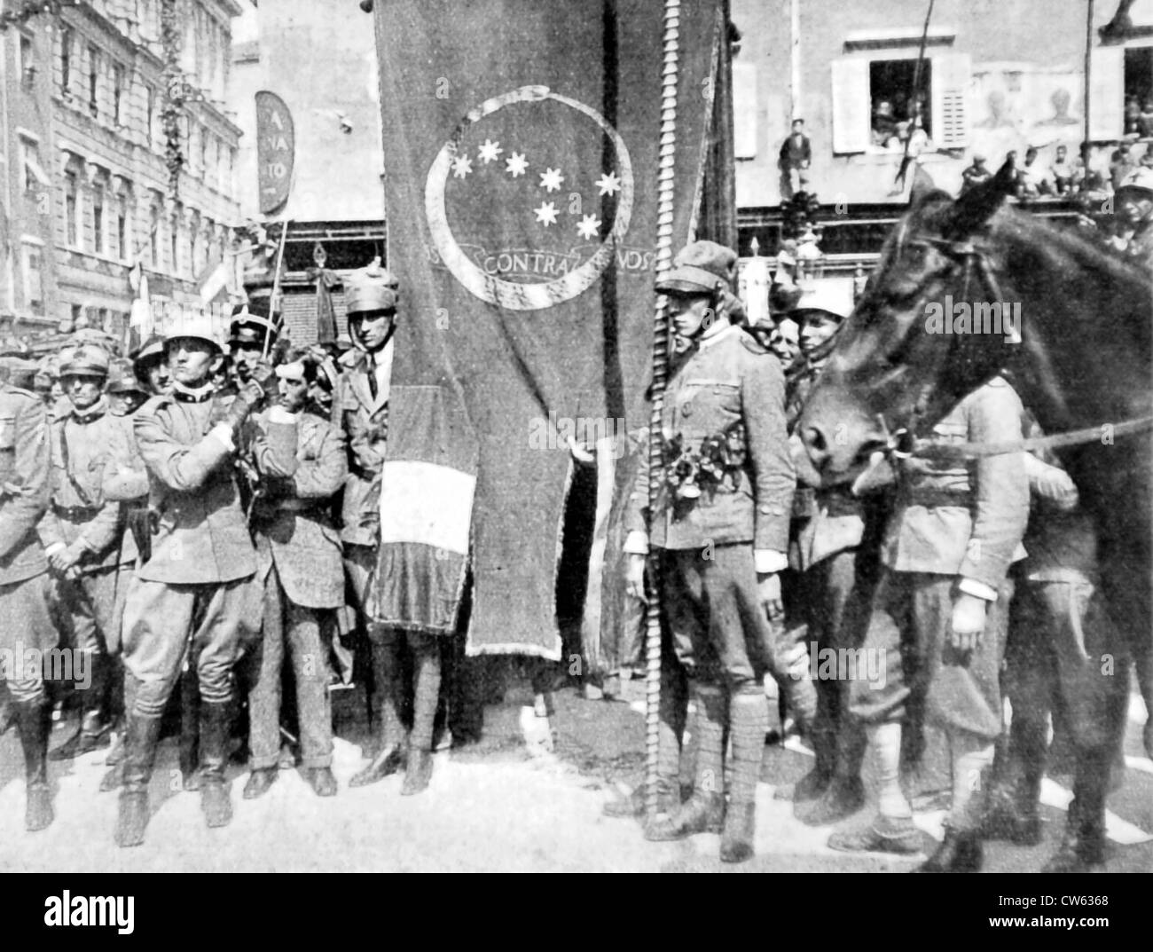 1920 independence of fiume fiumes flag hi-res stock photography and ...