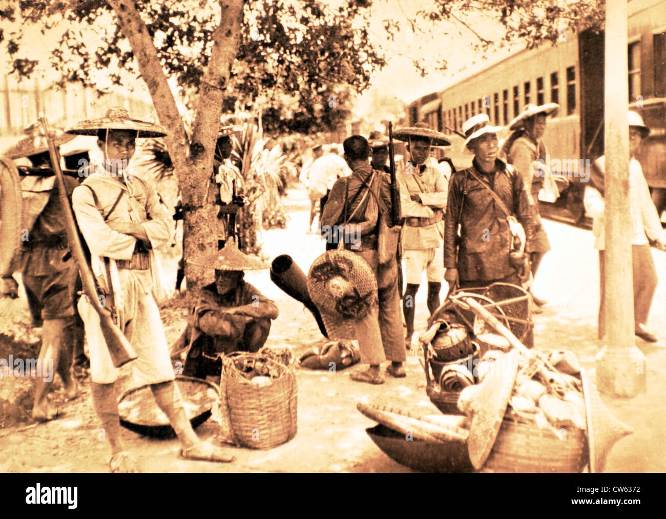 Repression against organized crime in China (1923 Stock Photo - Alamy