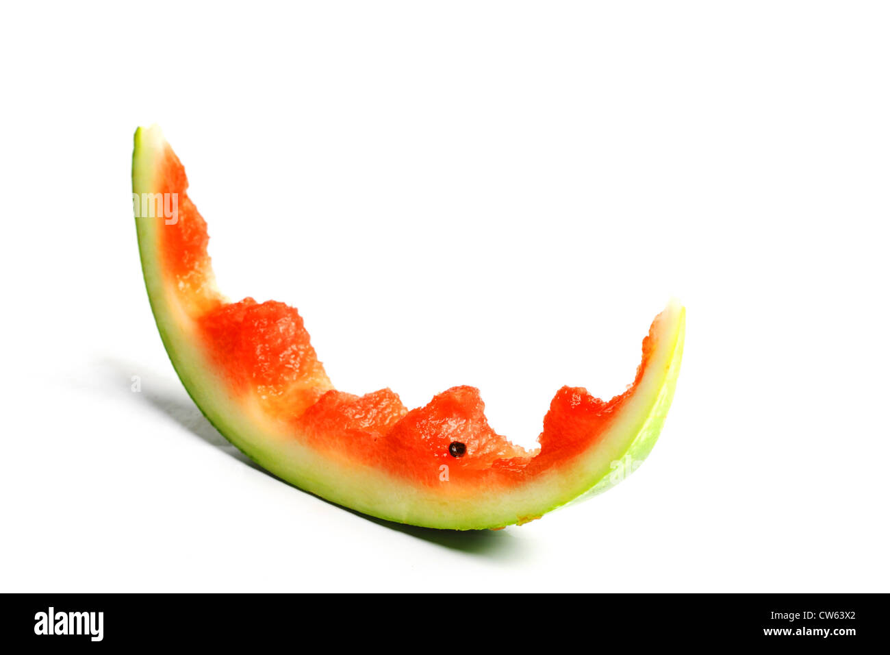 watermelon slice isolated on white Stock Photo - Alamy