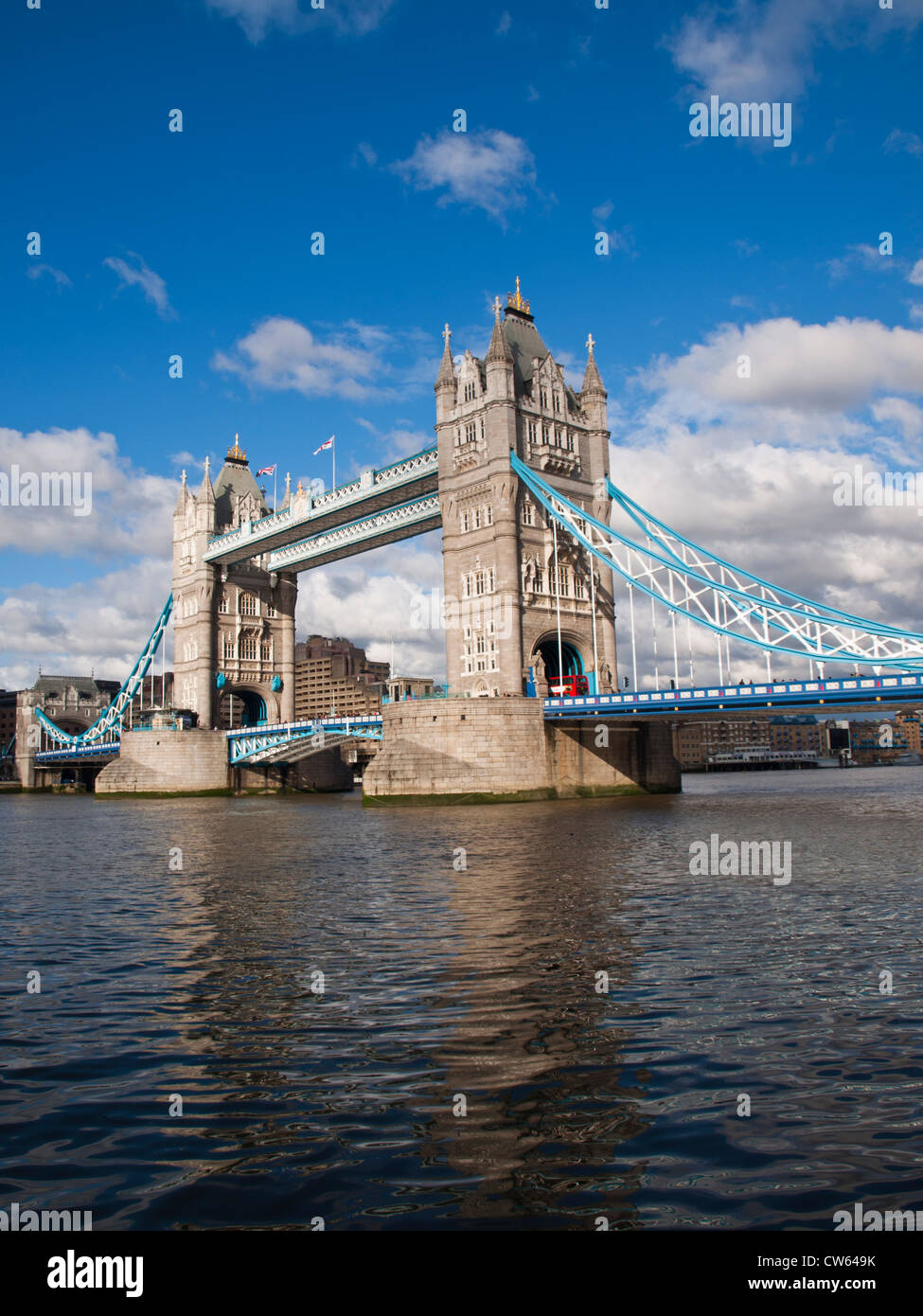 London Tower Bridge over Thames river Stock Photo - Alamy