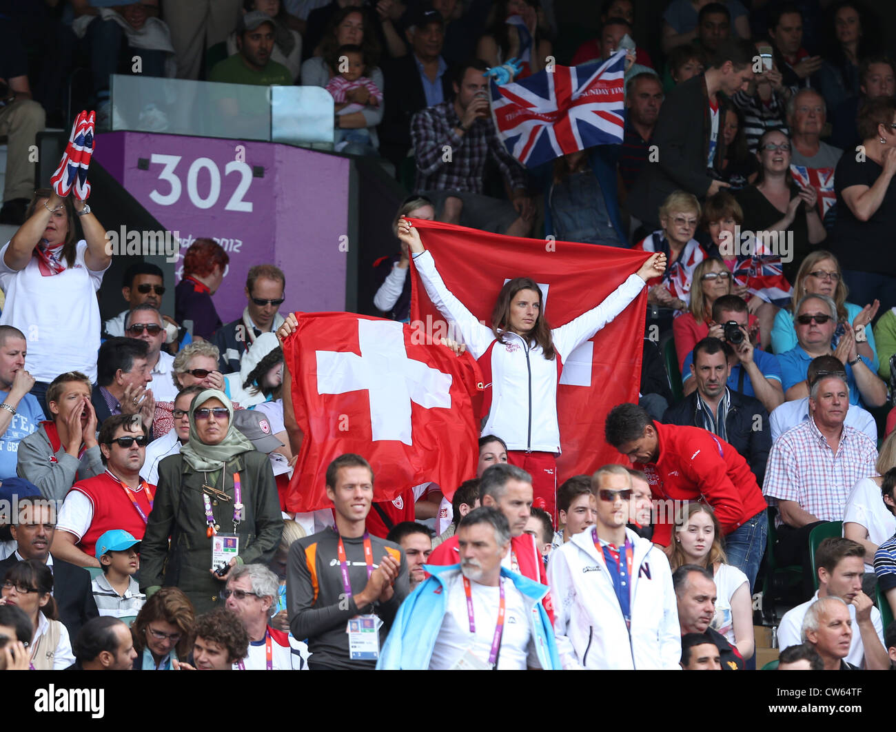 Spectator terrace hi-res stock photography and images - Alamy