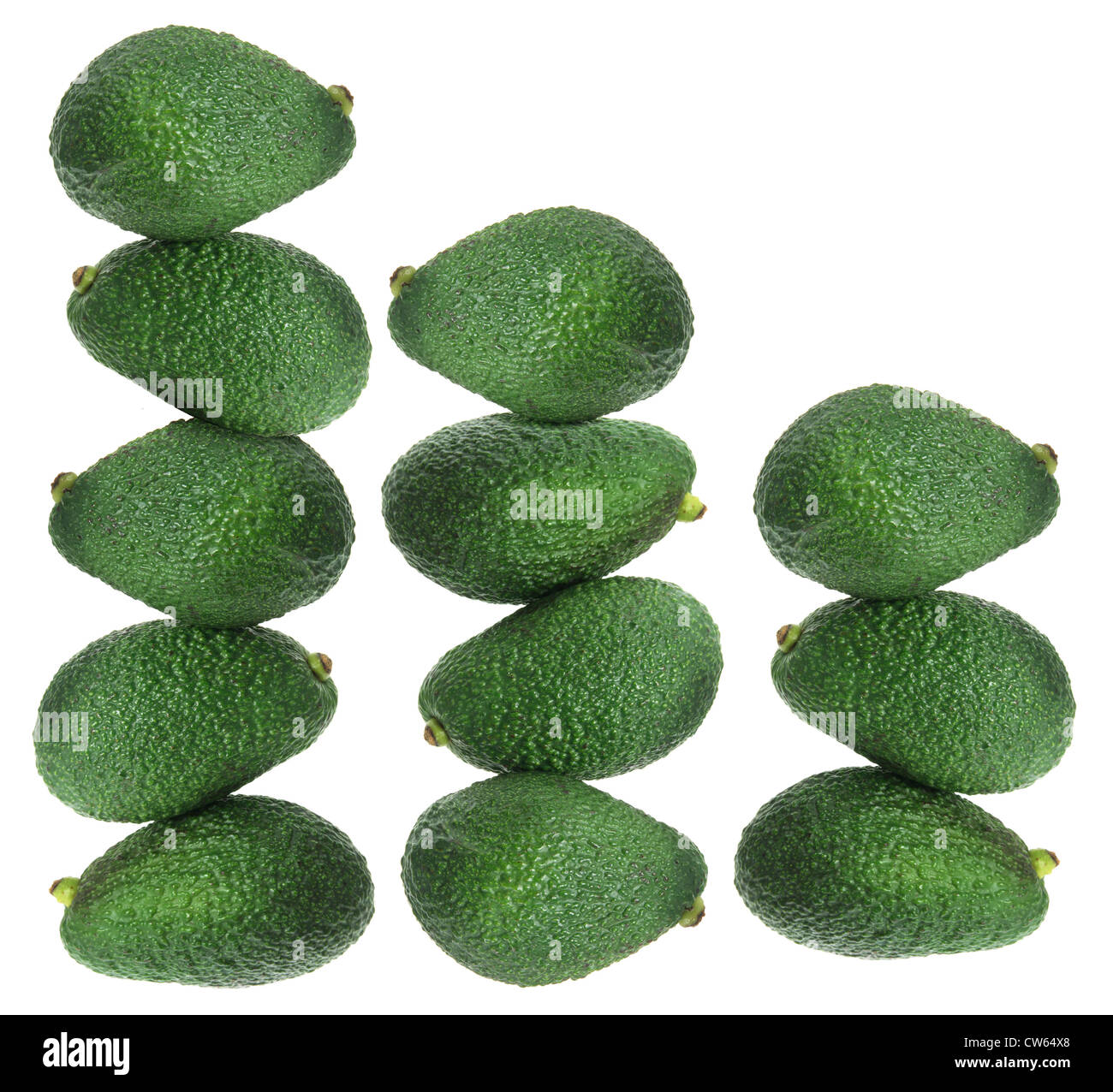 Stacks of Avocados Stock Photo - Alamy