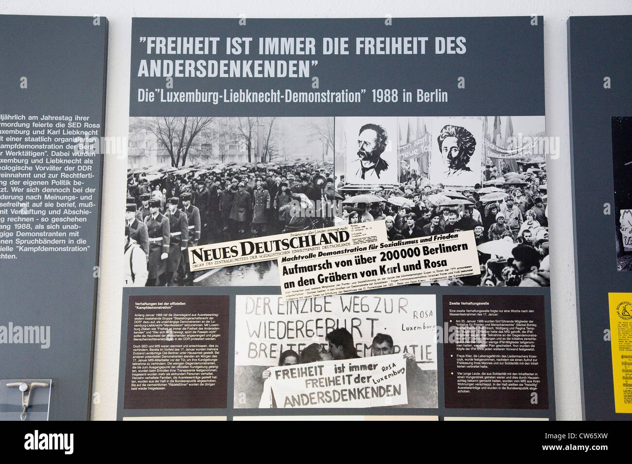 Europe, Germany, Brandenburg, Berlin, the STASI office, secret police ...