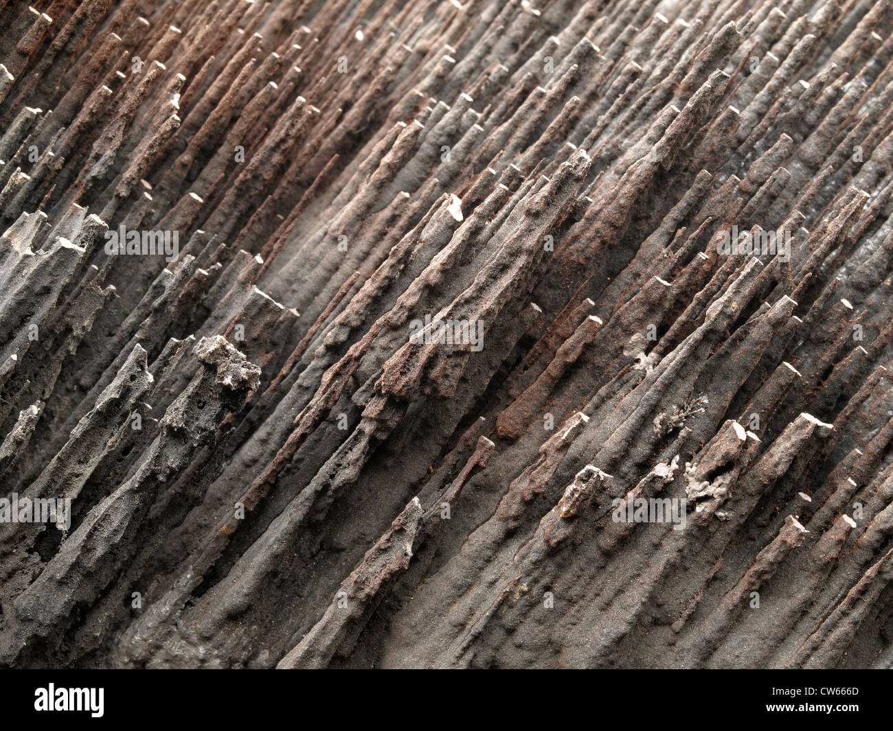Erosion of limonite Stock Photo - Alamy