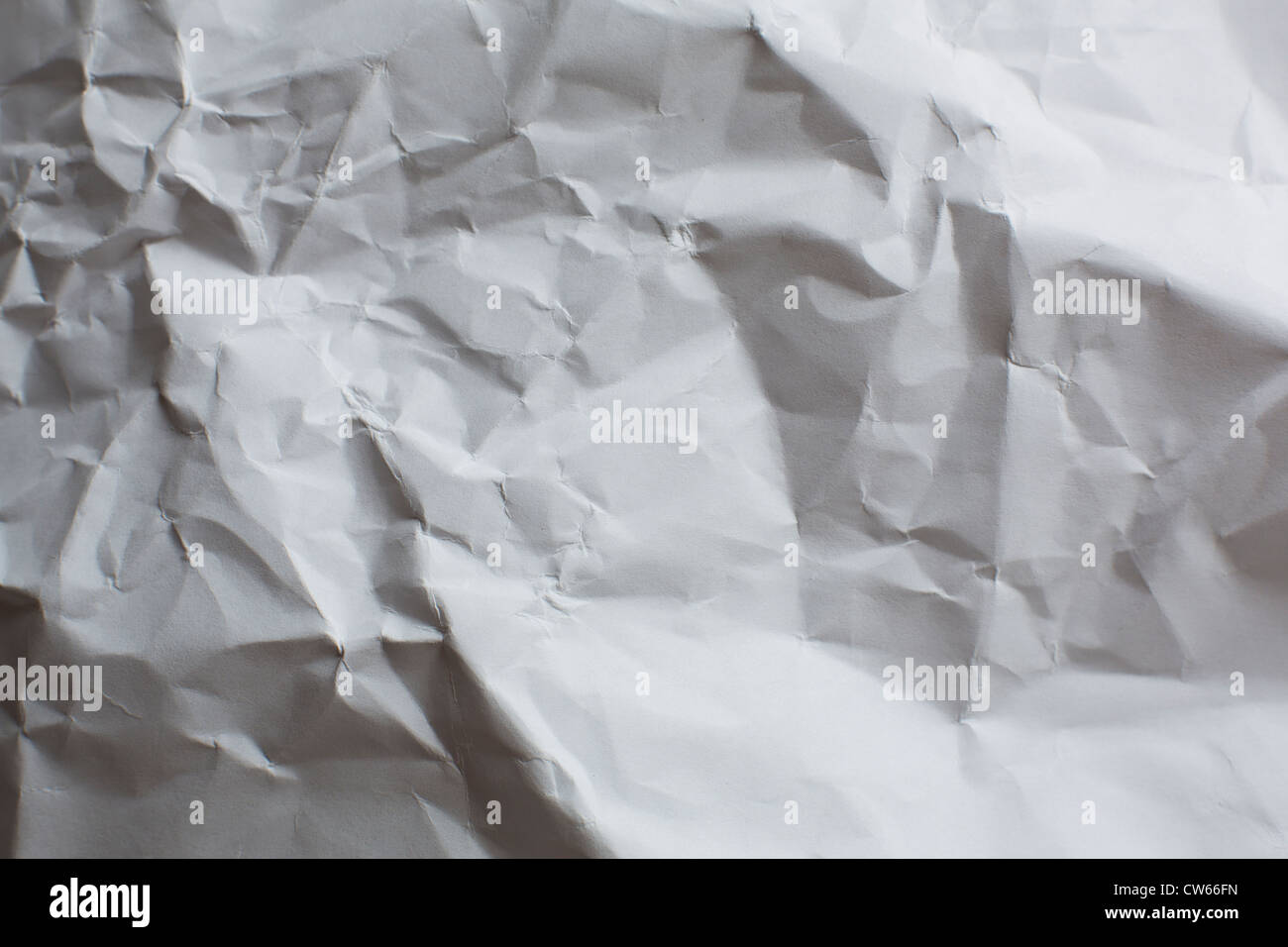 Texture / closeup of a crumpled sheet of paper Stock Photo - Alamy