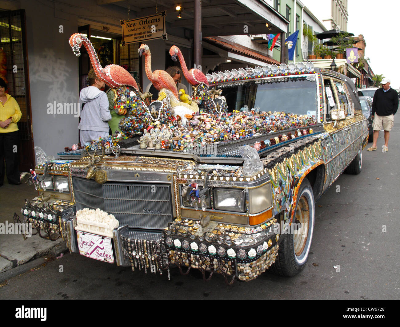 Decorated hearse in New Orleans Stock Photo: 49924400 - Alamy