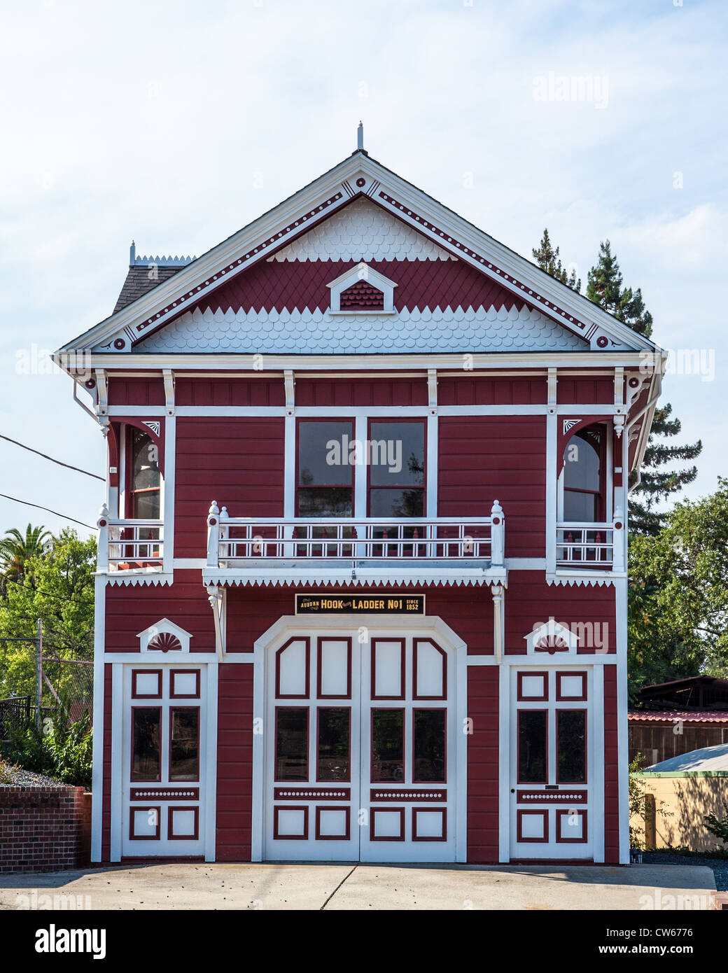 Fire Station Hook and Ladder number one in Historic Auburn California ...