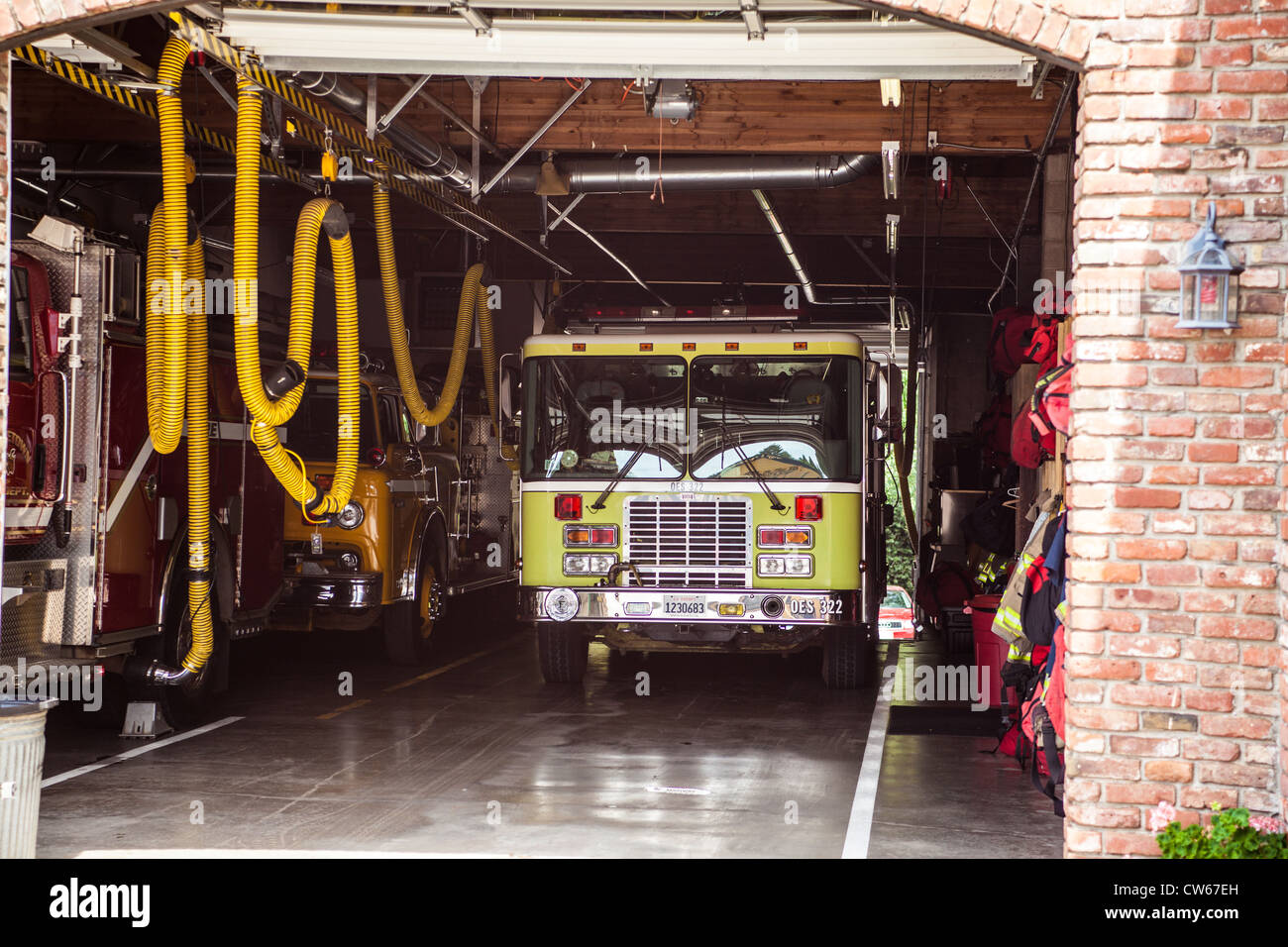 The fire department in Georgetown California Stock Photo - Alamy