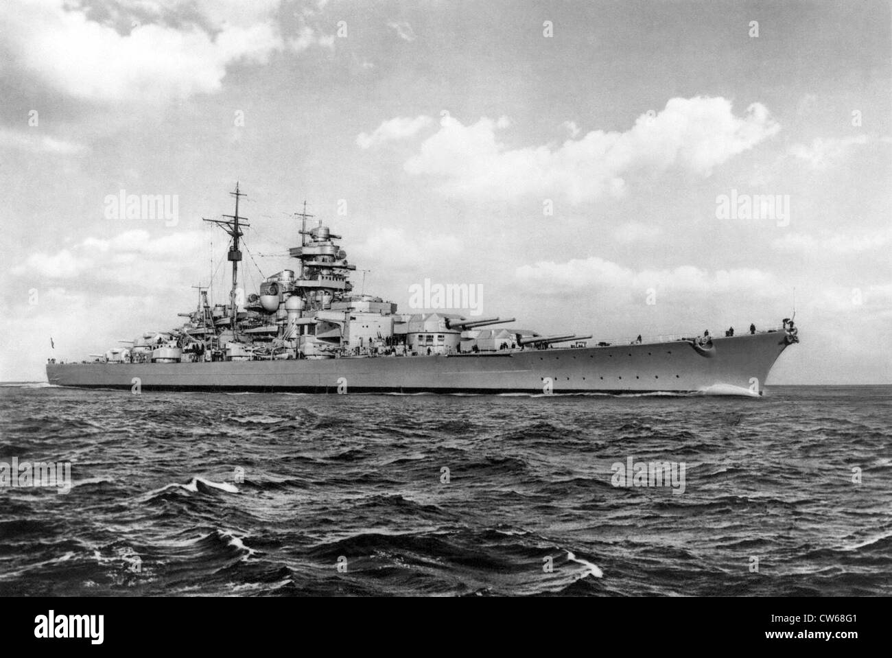 Battleship bismarck hi-res stock photography and images - Alamy
