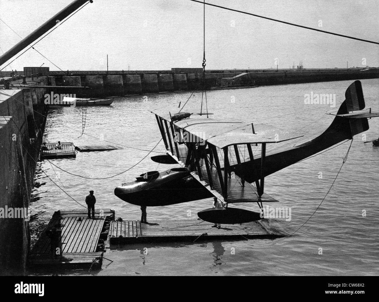 French hydroplane Black and White Stock Photos & Images - Alamy