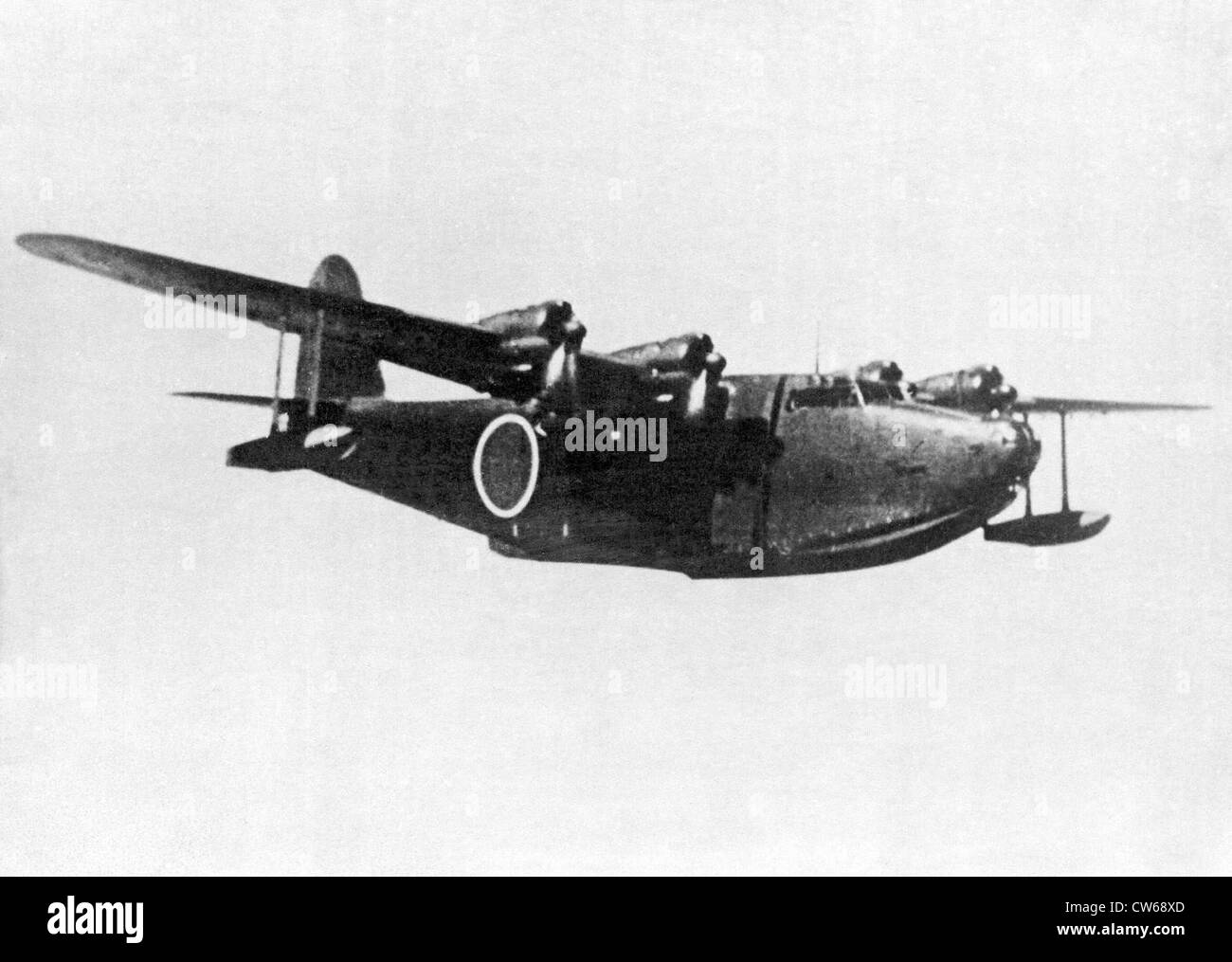 Japanese hydroplane Kawanishi H8K Stock Photo - Alamy
