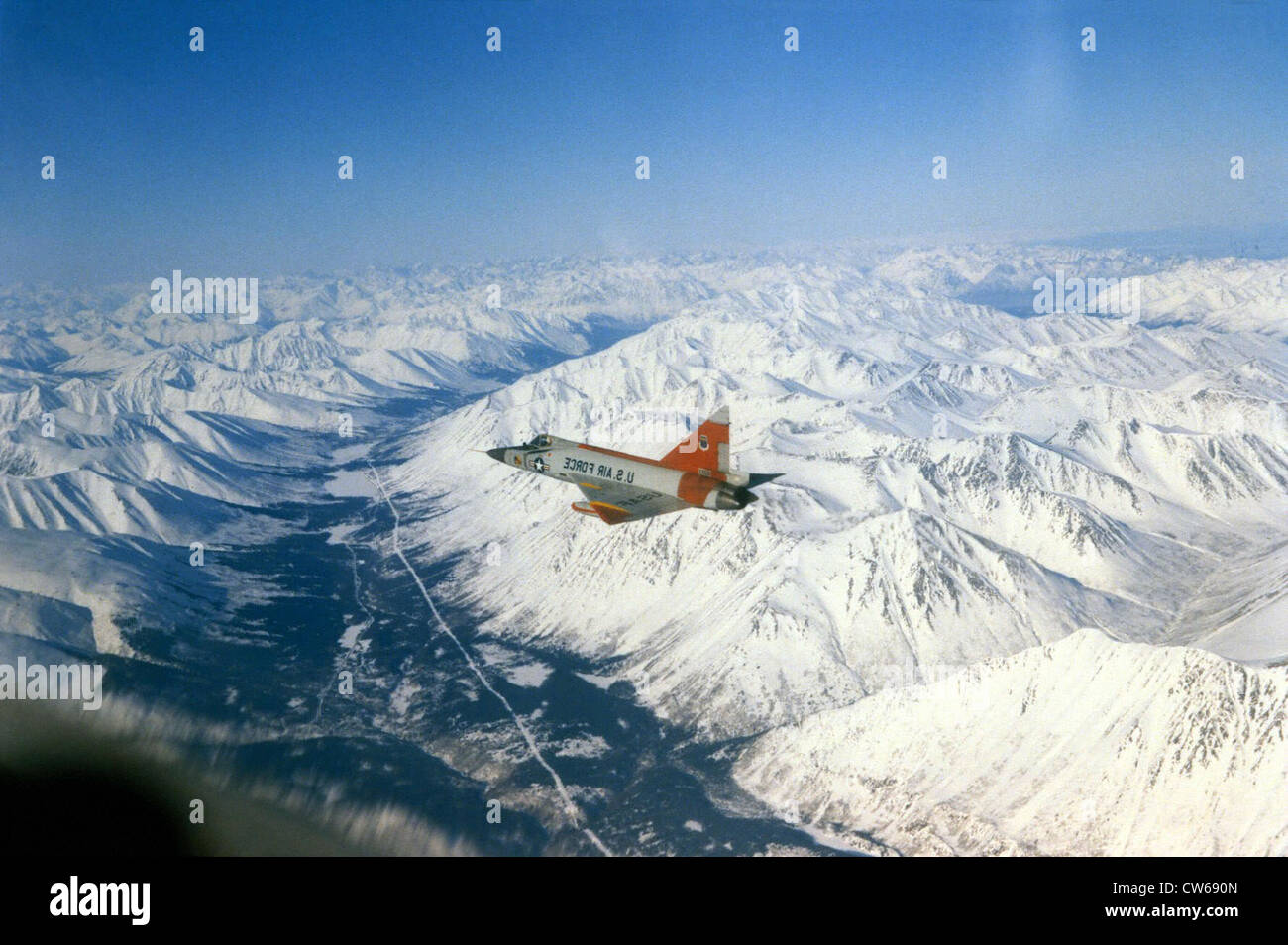 American Convair F-102 Delta Dart interceptor Stock Photo - Alamy