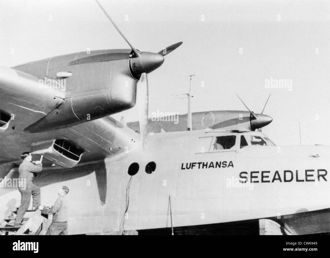 German Dornier Do-26 Super-Wal hydroplane Stock Photo - Alamy